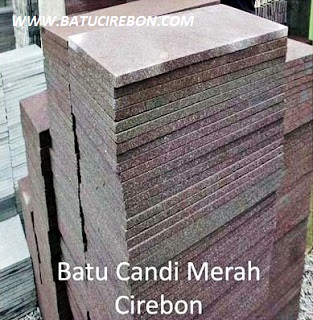 Jual Batu Alam Candi Merah Per Meter Persegi (M²) | Pabrik Batu Alam