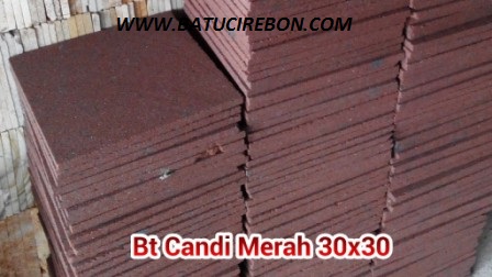 Jual Batu Alam Candi Merah Per Meter Persegi (M²) | Pabrik Batu Alam